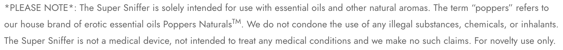 K Lube Powder - Super Sniffer